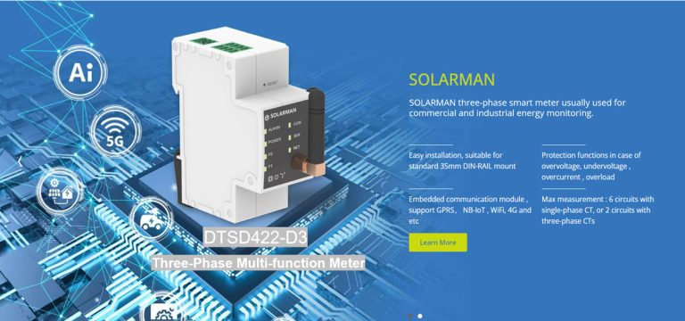 How powerful is SOLARMAN three-phase smart energy meter? - SOLARMAN